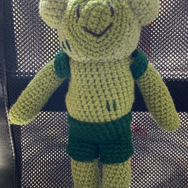 Crocheted JAKE Hat From Adventure Time Beanie Handmade - Etsy