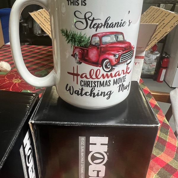 Personalized This is My Hallmark Christmas Movie Watching Mug Christmas ...