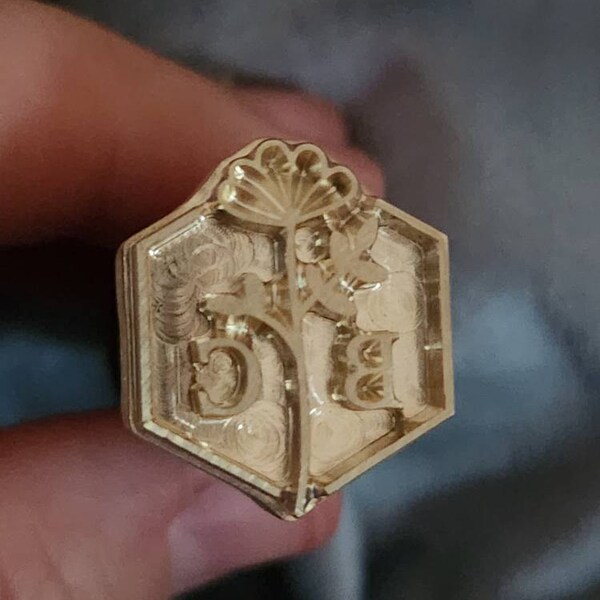 Custom Clay Signature Stamp, Monogram Pottery Stamp, Ceramic Stamp for ...