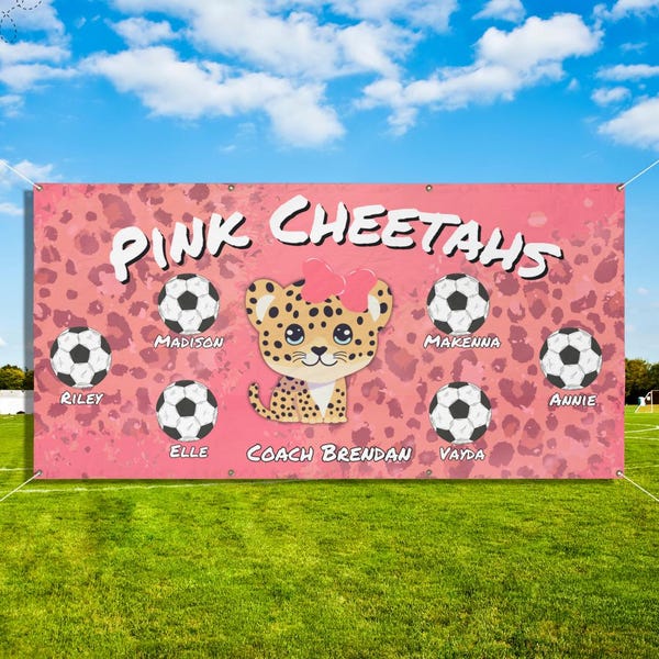 Custom Banners, Soccer Banner, Sports Team Banners, Vinyl Banner ...
