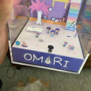 Omori Headspace Playground 3D Cube Diorama - Etsy