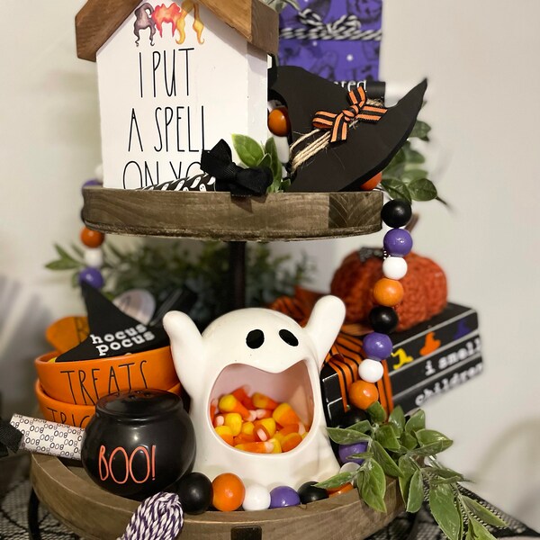 Hocus Pocus Bundle, Set of 4, for Tiered Tray, Hocus Pocus Garland ...