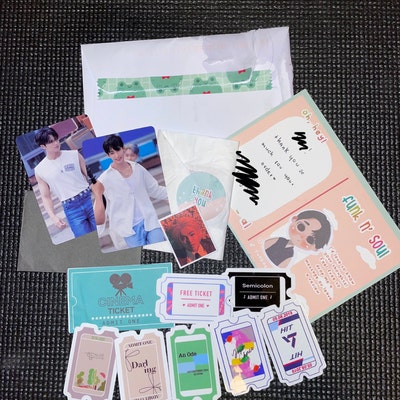 TXT Blue Hour Inspired Bookmarks - Etsy