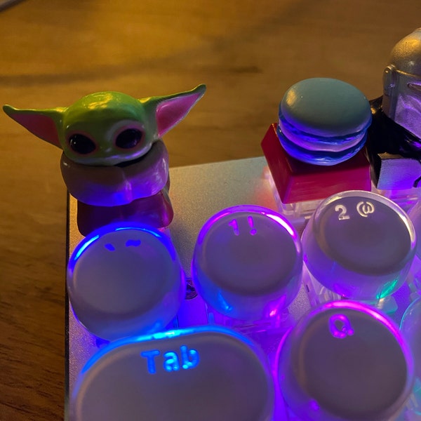 Macaron Keycaps Handmade Resin Custom Artisan - Etsy