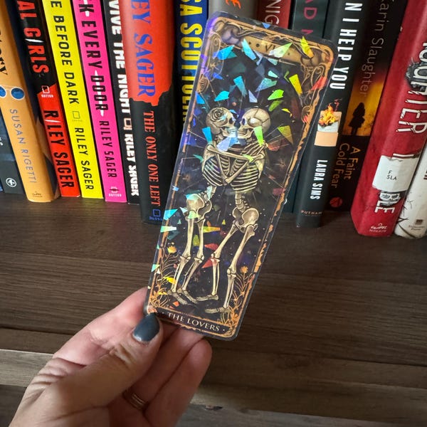 Holographic Stained Glass Rose Bookmarks, Rose Bookmarks, Holographic ...
