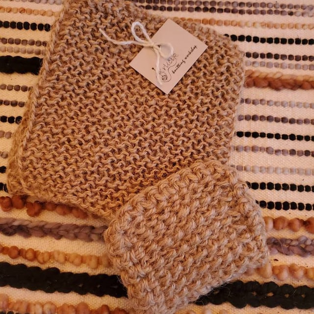 Easy pattern Tawashi washcloth dish scrubbies by kruchikshop