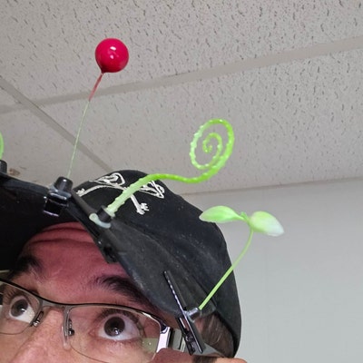 Rave Sprouts Flower Clips PLUR Sprout Clips Ravers Cute Clips EDCO Djs ...