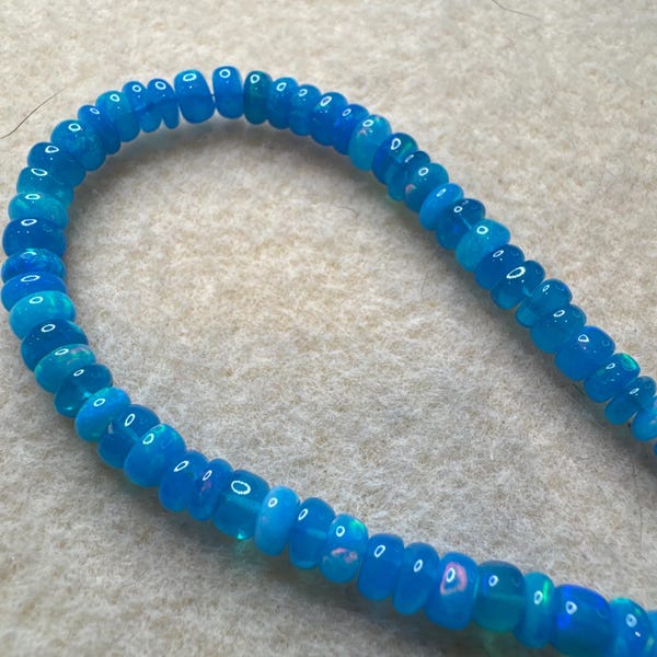 HIGH Quality Dot Fire Ethiopian Opal Oval Shape Smooth Polish Loose ...