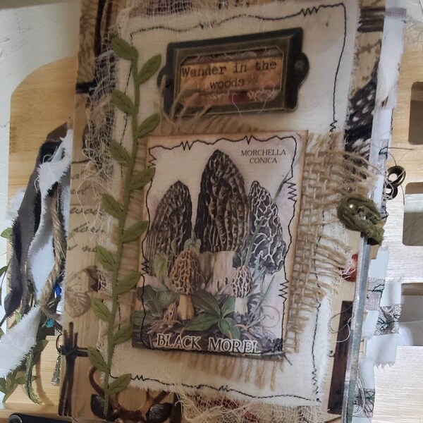 Vol 1 Edible Mushrooms Index, Double Sided Scrapbook Ephemera 3x4 ...