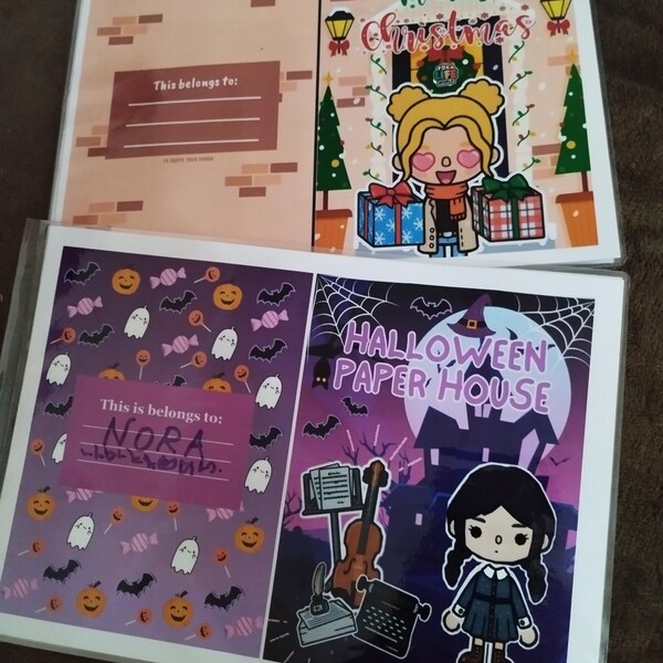 Paper Dolls, Toca Boca Book, Toca Boca Quiet Book, Toca Boca Paper Doll ...