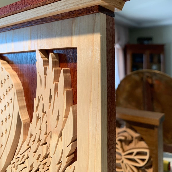 111-eagle-flag - Scroll Saw Pattern (pdf, Jpg, Dxf, Svg, Eps) - Etsy