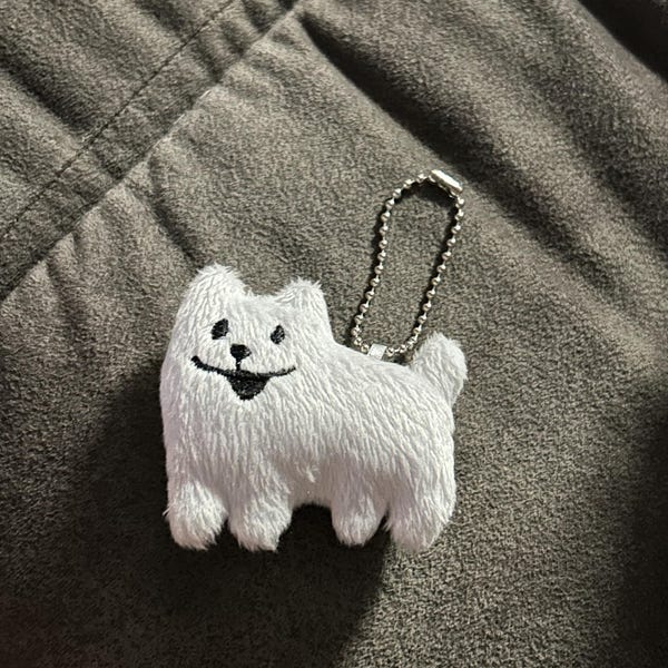 Spamton Deltarune Worm on A String Keychain and Bracelet - Etsy