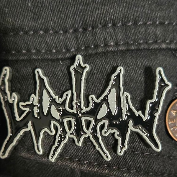 Hirax-logo Enamel Pin-thrash Metal Crossover Heavy Metal Rock Band ...