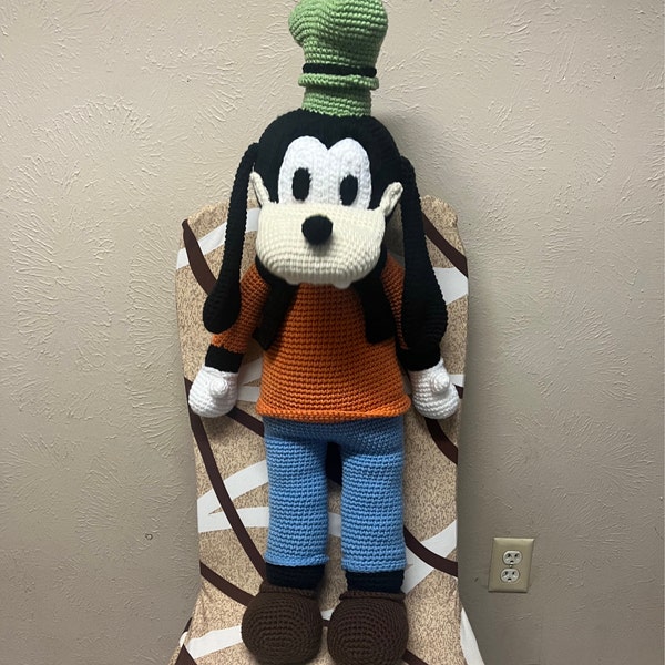 English PDF Pattern - Crochet Amigurumi Goofy Big Size - Etsy