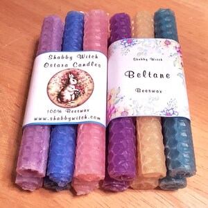 Shabby Witch Mabon Ritual Candles 6 Mabon Mini Ritual Chime - Etsy