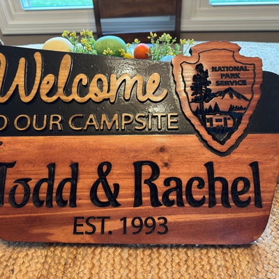 Custom Wooden House Signs Engraved Family Sign Custom Engraved Signs ...