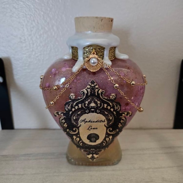 Aphrodite | Greek Mythology Decorative Potion Bottle | Altar Decor ...
