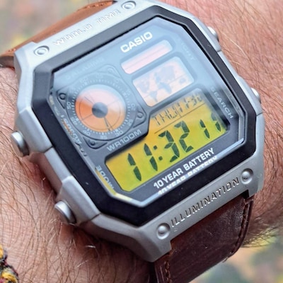 Casio AE-1200 Gradient Filter Screen - Etsy