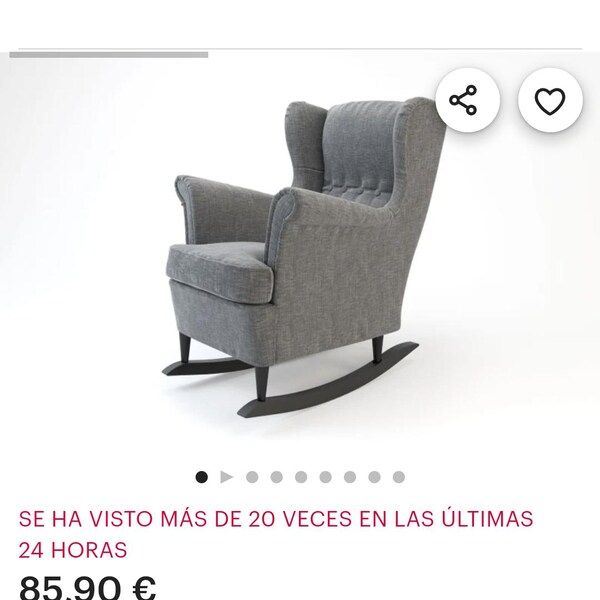 Conversion Kit for IKEA Strandmon / Rocking Chair Runners for Wing ...