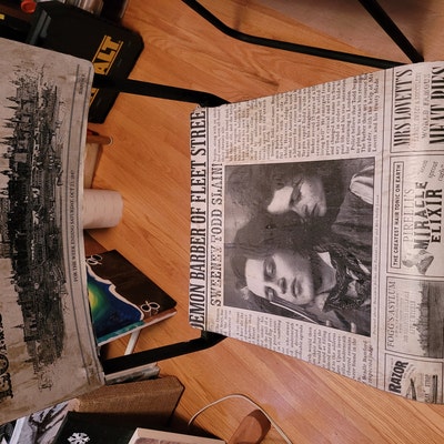 Superheroes Identity Revealed Newspaper Article 20 Inch X 30 Inch ...