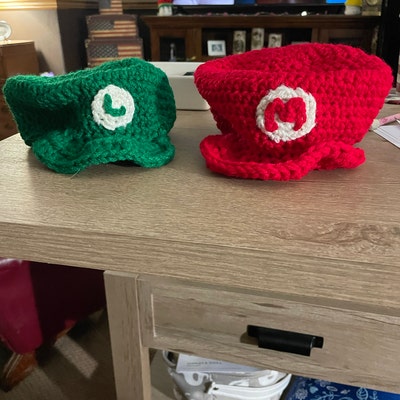 Crochet Pattern: Mario Hat NB to Adult Sizes PDF - Etsy