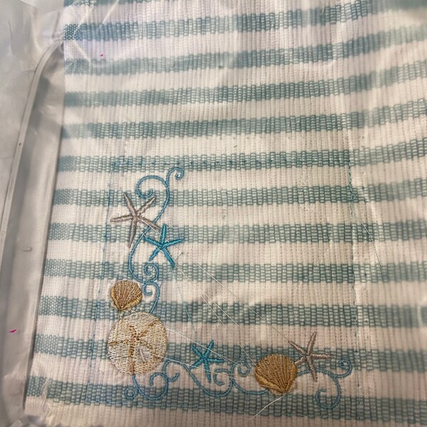 Nautical Corner - Machine Embroidery Design, Seashell & Seastar ...