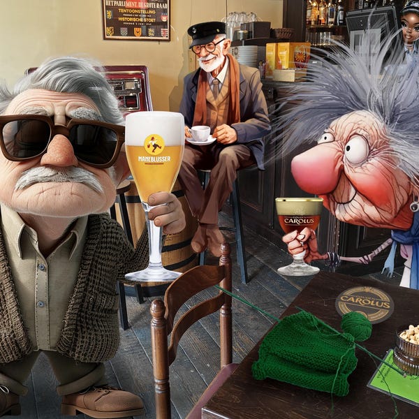 Old Man Clipart Funny Old Grandpa PNG Quirky Oldy Clipart Elderly ...