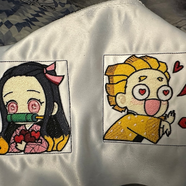 Anime Fan Art Embroidery, Anime Embroidery Design, Machine Embroidery ...