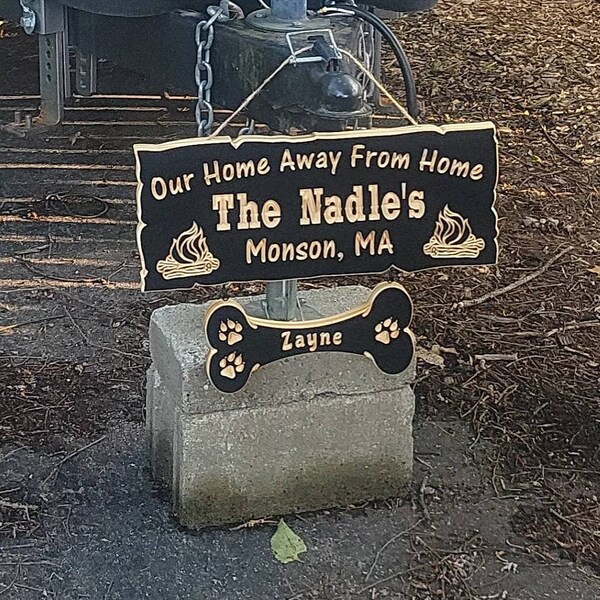 Personalized Camp Sign,our Home Away From Home,cottage Sign,family Name ...