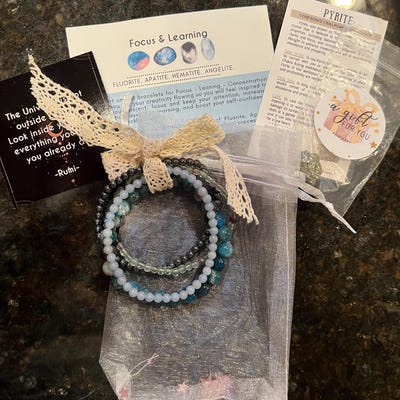 CAREER SUCCESS & Workplace Crystal Set for Promotion, Dream Job Healing ...