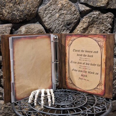 The Cackling Cauldron BOS Left Handed Magic Set of 4 - Etsy