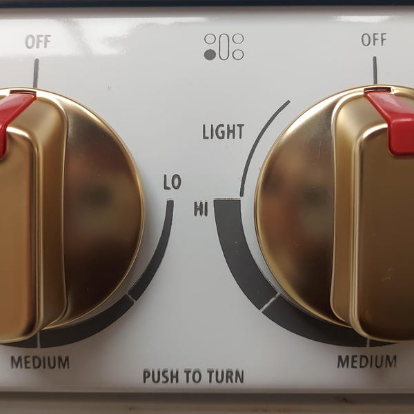 Matte Gold Universal Stove Knobs - Etsy