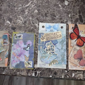 Watercolor Doodle Ephemera 5 Page Digital Download - Etsy