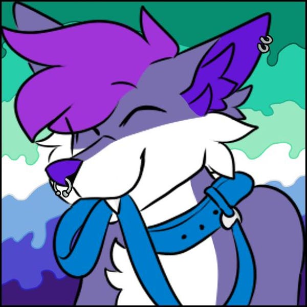Furry Lineart Base // Collar - Etsy