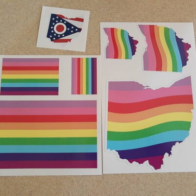 Pennsylvania Decal PA State Flag Decal Pennsylvania State Bumper ...