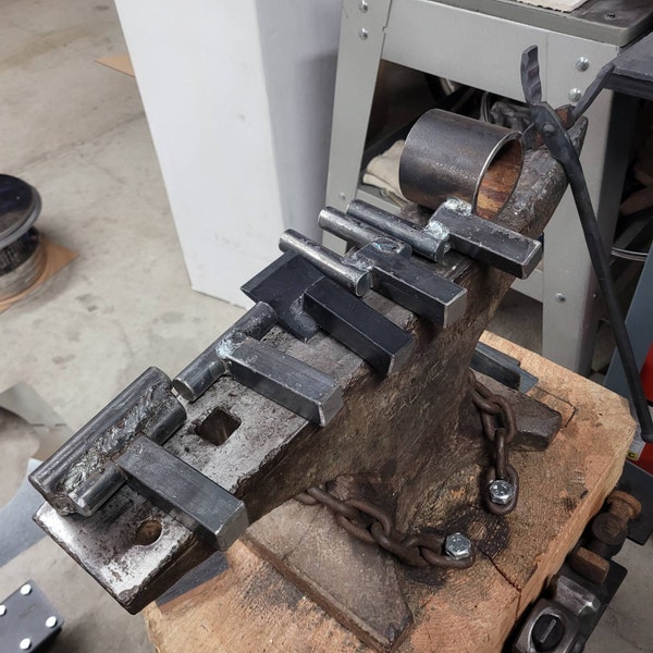 ROCK CRUSHER (extra Large Size) FRIT Maker Glass Breaker Ore Crusher ...