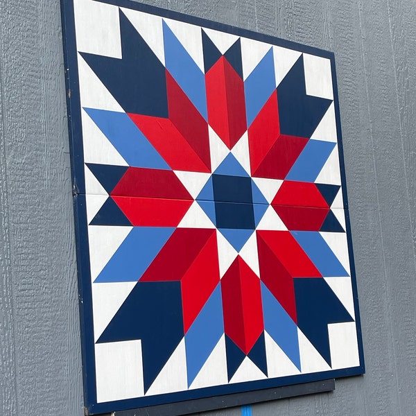 Mariner’s Compass Custom Barn Quilts, Handcrafted, Personalized ...