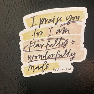 Faith Christian Stickers Bible Verse Quotes Scripture - Etsy