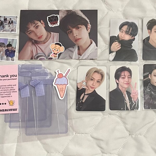 Stray Kids [official] 5 Star Photocard SKZ Felix Hyunjin Know Bang Chan ...