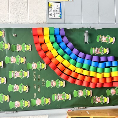 Leprechaun Girl Boy Faceless Add Your Photo Teacher Classroom Decor St ...