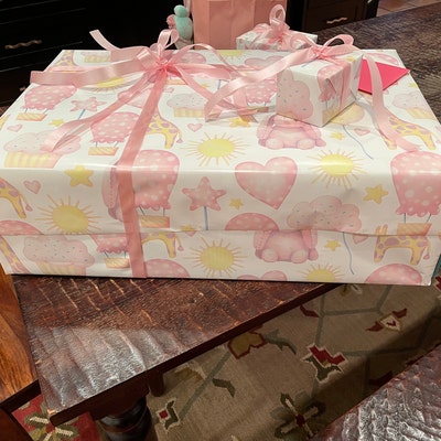 Hello Kitty Wrapping Paper Roll, Birthday Gift Wrap, Hello Kitty Gift ...