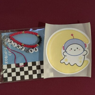 F1 Inspired Lando Norris Mclaren Themed Handmade Bead Phone Charm - Etsy