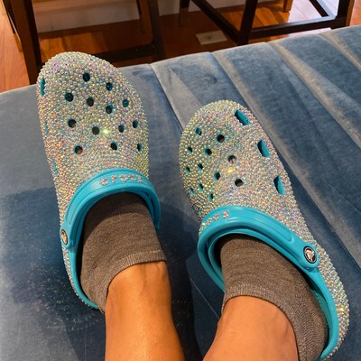 Blinged Crocs - Etsy