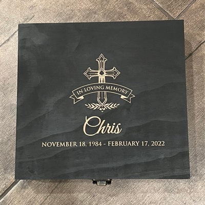 Memorial Gift Box, Memorial Gifts, Memory Box, Memorial Keepsake ...