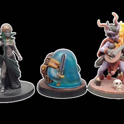 Female Humanoid Eye Demon Pinup NSFW Dnd Miniature Sexy Beholder ...