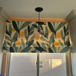 Right Angle, Geometric Roman Shades, Diy Roman Shade Kit, Fabric Blinds ...