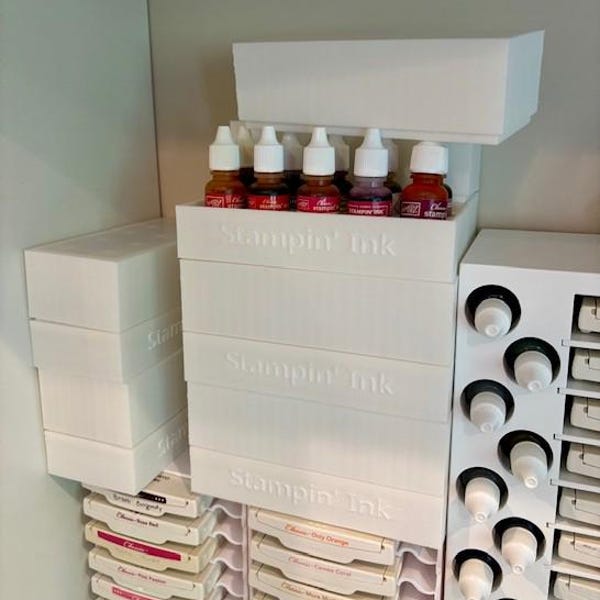 SU Color Family Reinker Storage Boxes - With OPTIONAL Labeled Top! - Etsy