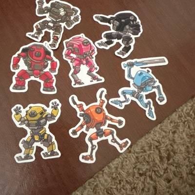 Princess Tutu Chibi Art Sticker Set of 6 - Etsy