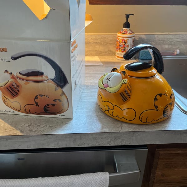 Vintage Garfield Staple Remover, Cat Orange. - Etsy