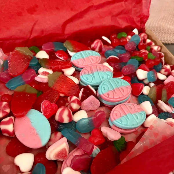 PICK AND MIX Sweet Grab Bag 1kg/500g- Fizzy, Non Fizzy and Mixed ...